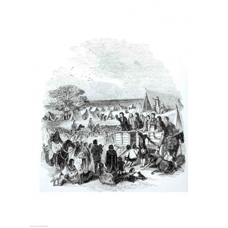 Joseph Smith Preaching in the Wilderness Poster Print (24 x 36 ...