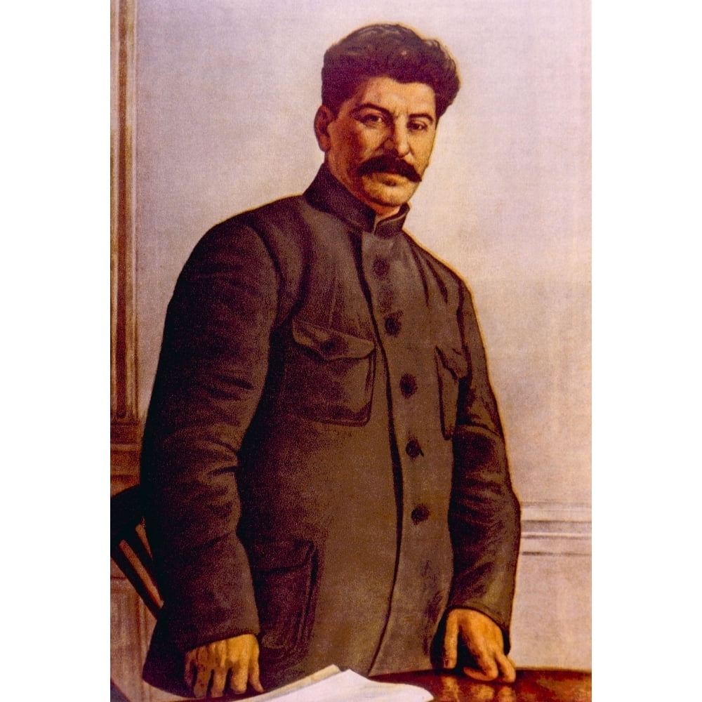Joseph Stalin History Poster Print - Walmart.com