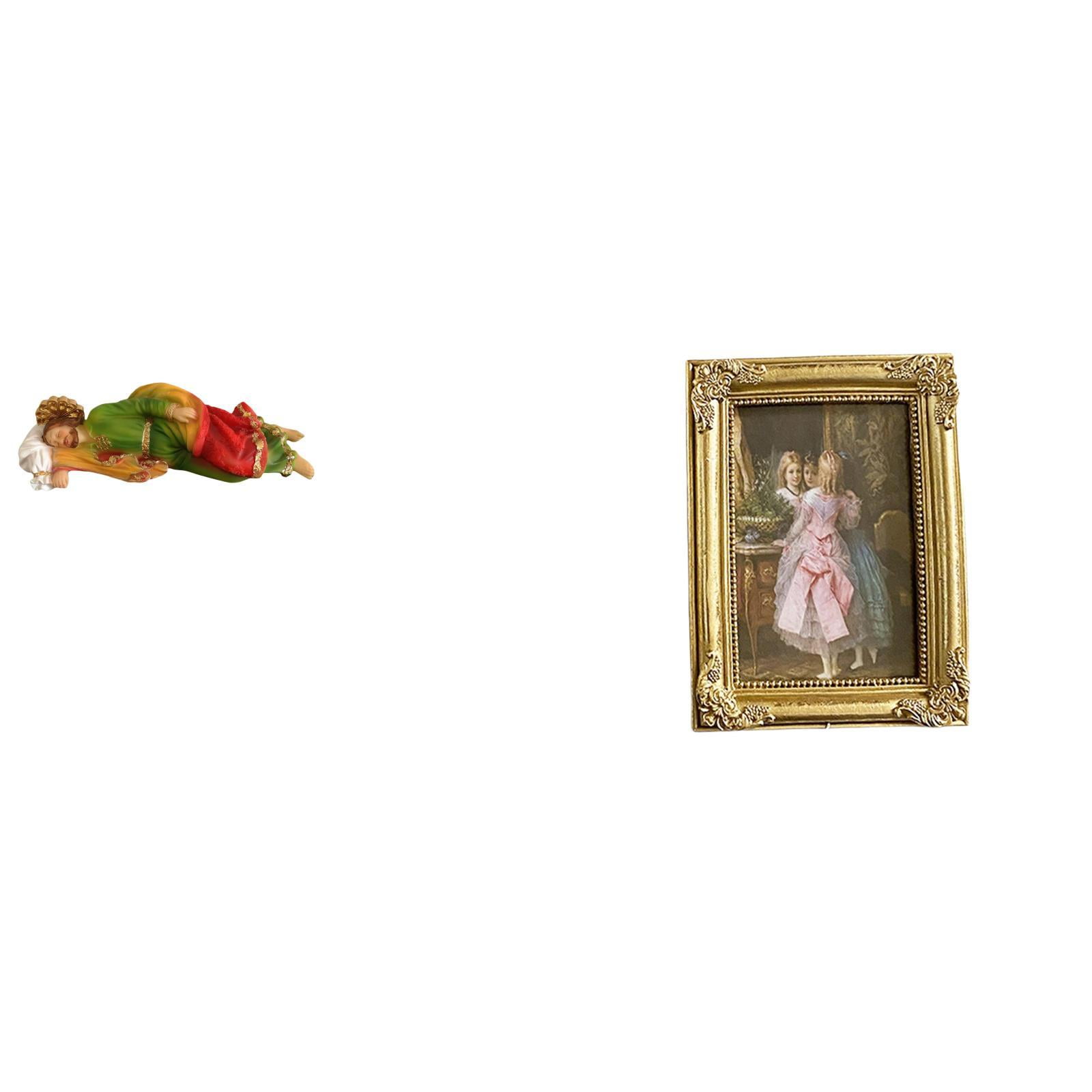 Joseph Statue Photo Frame Card Display Resin Material for Home Office ...