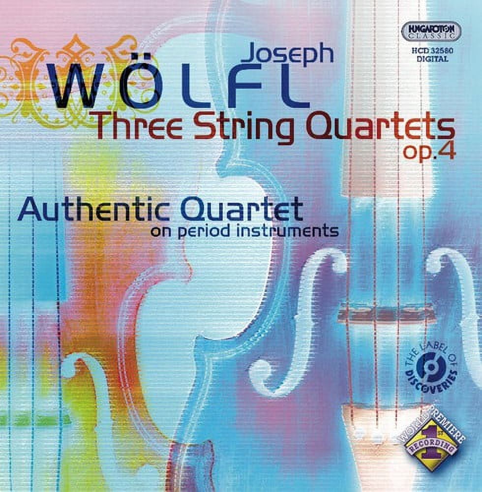 Pre-Owned - Joseph W¬îlfl: Three String Quartets, Op. 4 (CD, 1970 ...