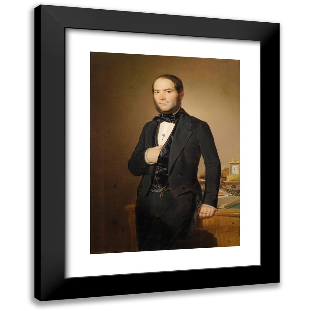 Joseph Weidner 11x14 Black Modern Framed Museum Art Print Titled ...
