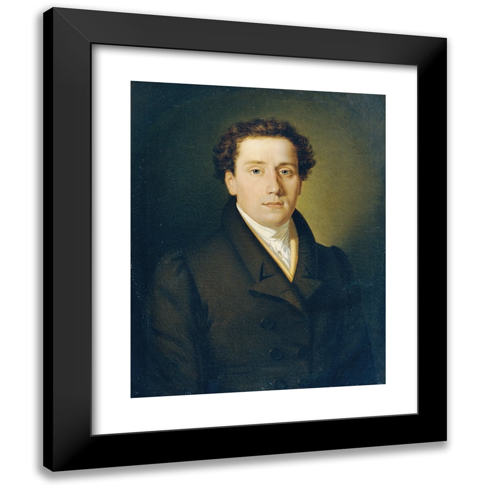 Joseph Weidner 20x24 Black Modern Framed Museum Art Print Titled - Half ...