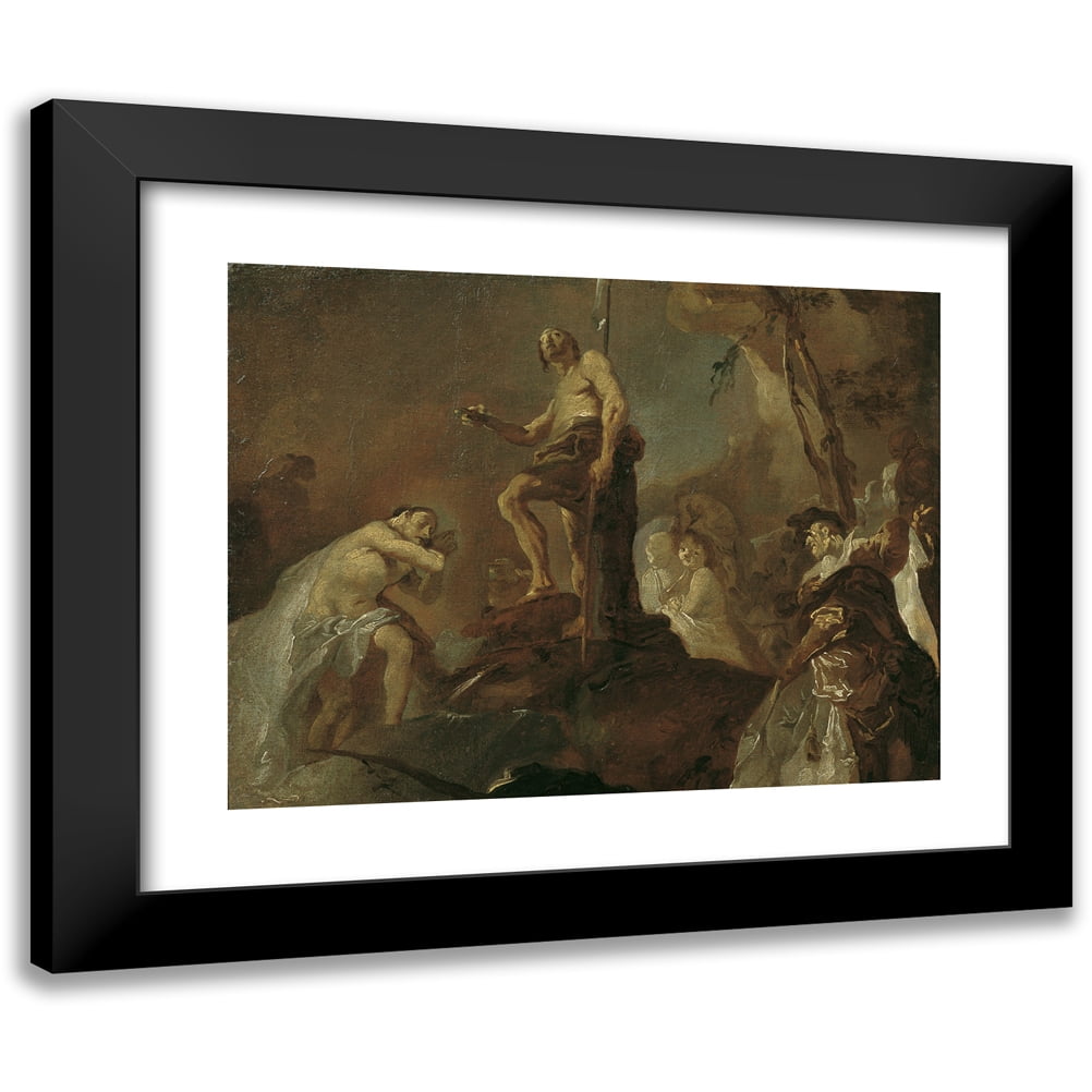 Joseph Winterhalder the younger 24x19 Black Modern Framed Museum Art ...