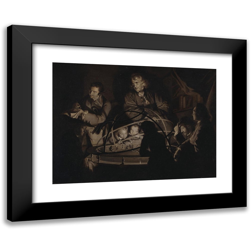 Joseph Wright of Derby 14x11 Black Modern Framed Museum Art Print ...