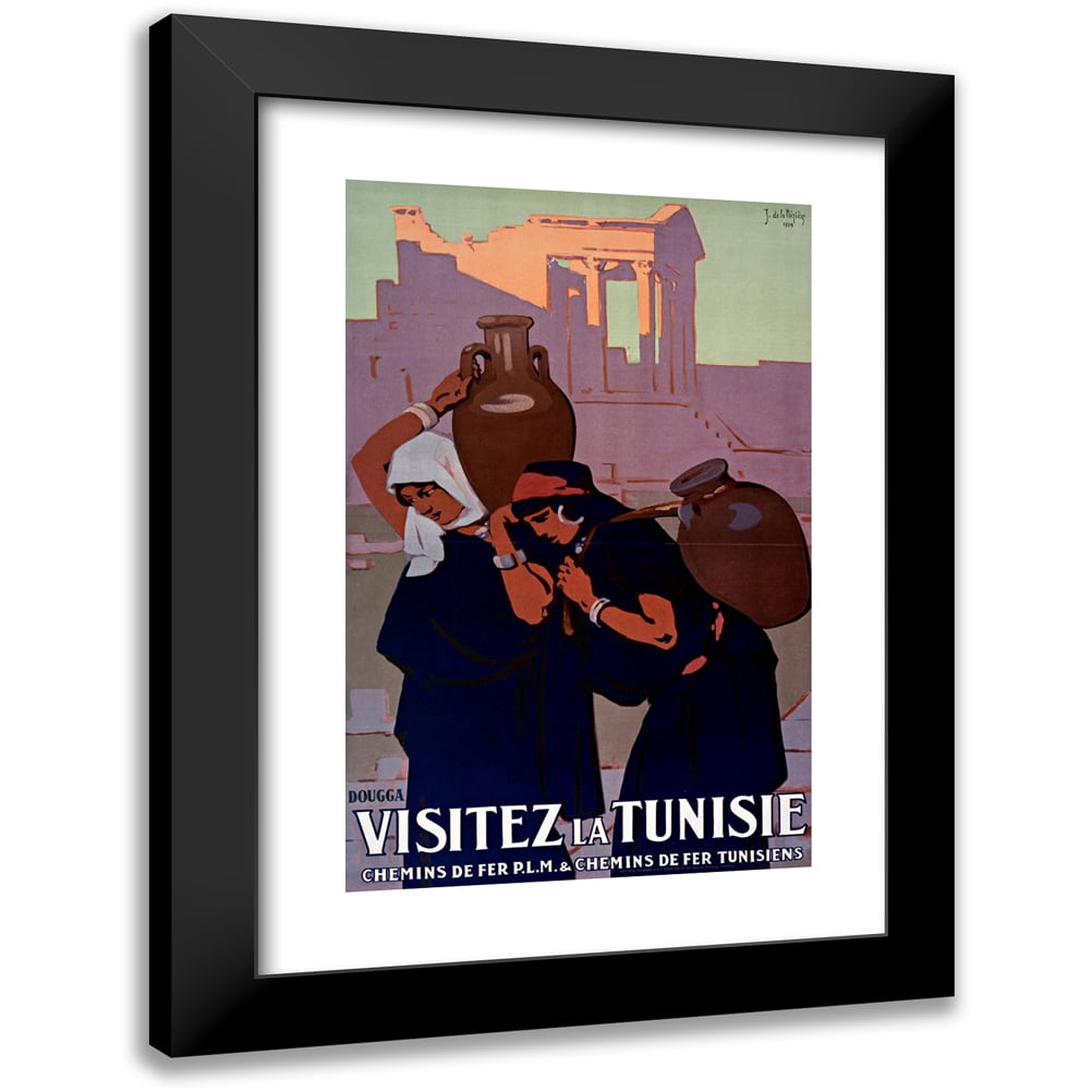 Joseph de La Nézière 13x18 Black Modern Framed Museum Art Print Titled ...