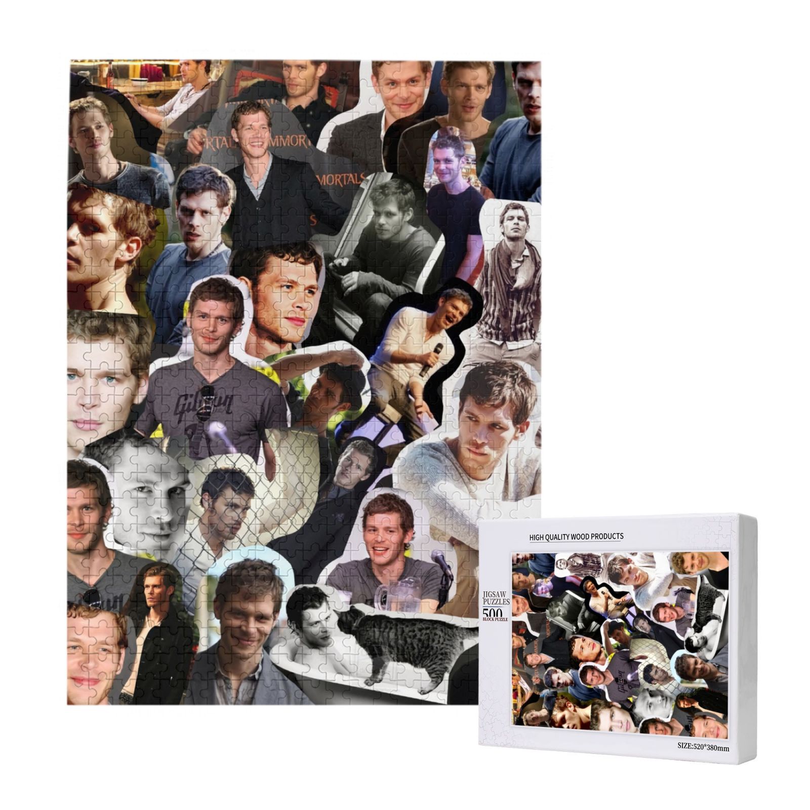 Joseph morgan Jigsaw Puzzle Interactive Brain Teaser Board Game for ...