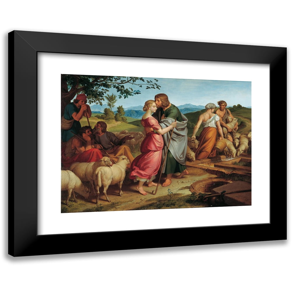 Joseph von Führich 18x14 Black Modern Framed Museum Art Print Titled ...