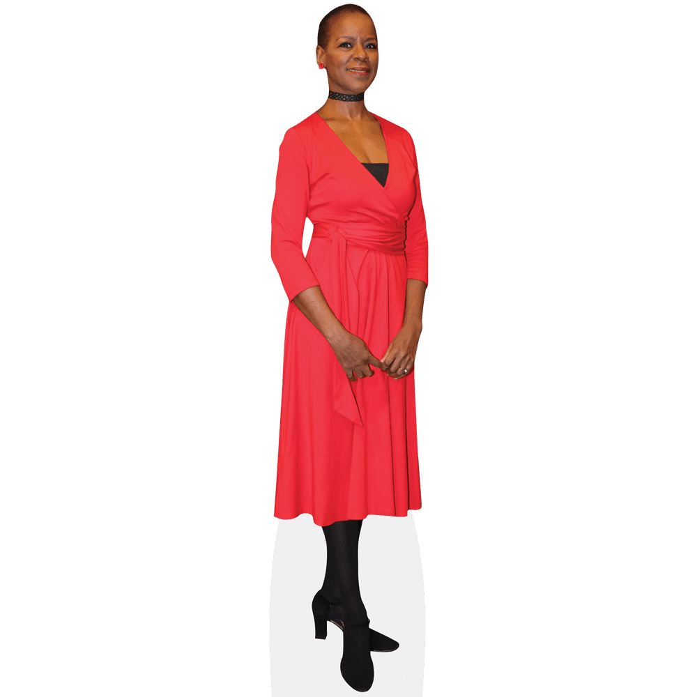 Josette Simon (Red Dress) Life Size Cutout. Standee. - Walmart.com