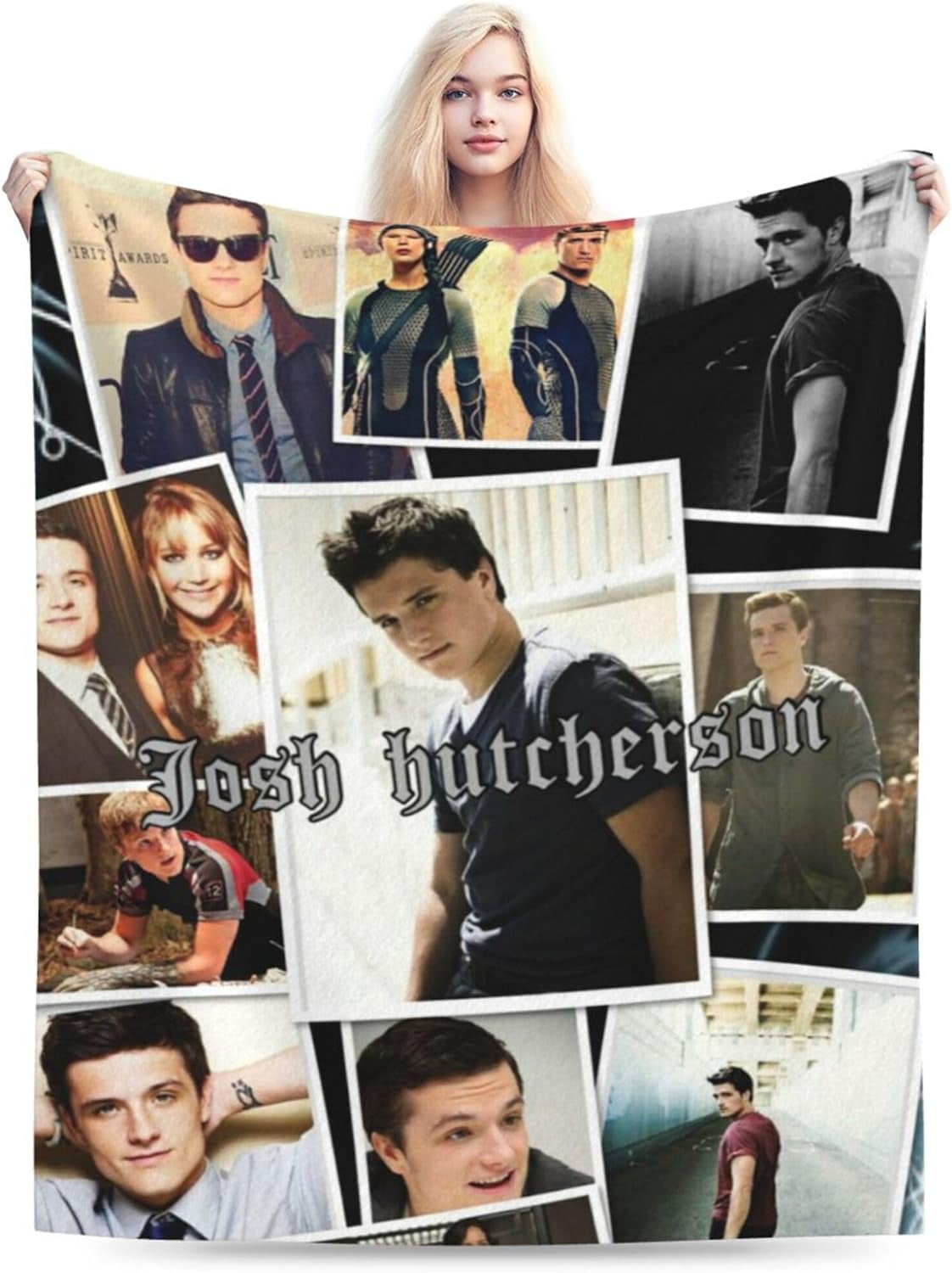 Josh Actor Hutcherson Blanket Soft Throw Blanket Micro Fleece Fuzzy ...