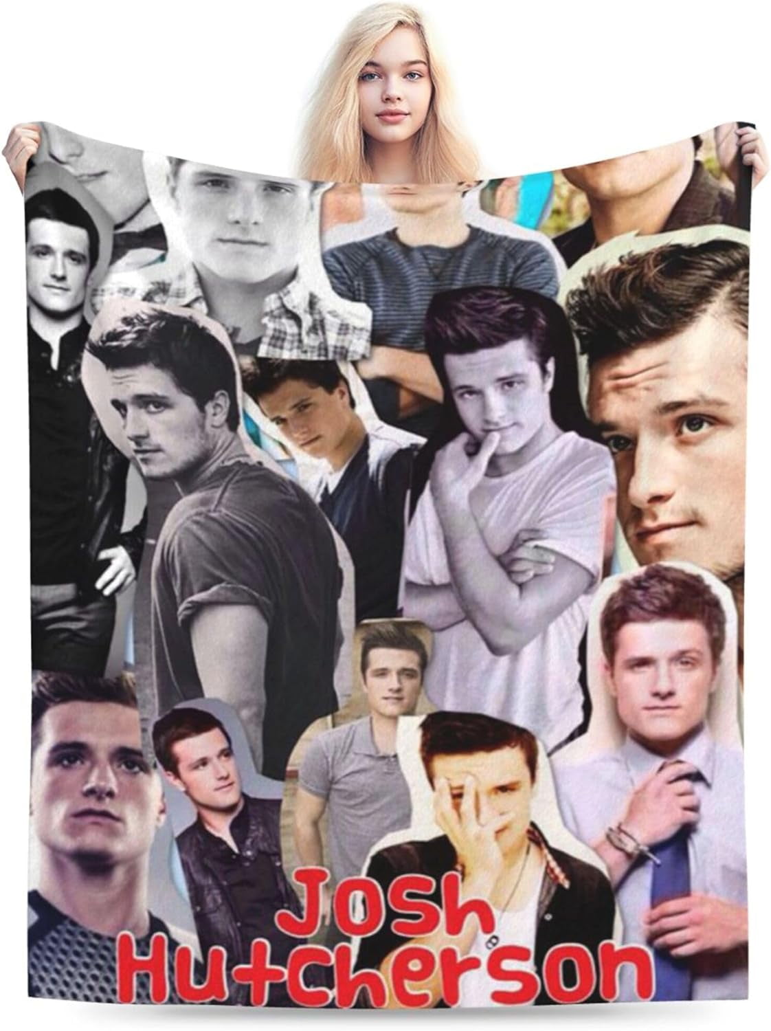Josh Actor Hutcherson Blanket Soft Throw Blanket Micro Fleece Fuzzy ...