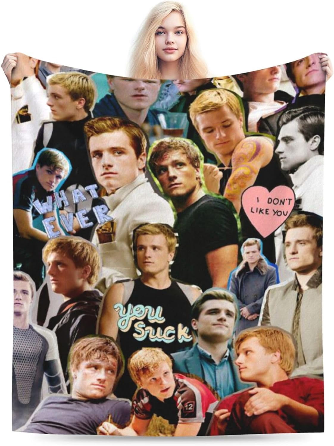Josh Actor Hutcherson Blanket Soft Throw Blanket Micro Fleece Fuzzy ...