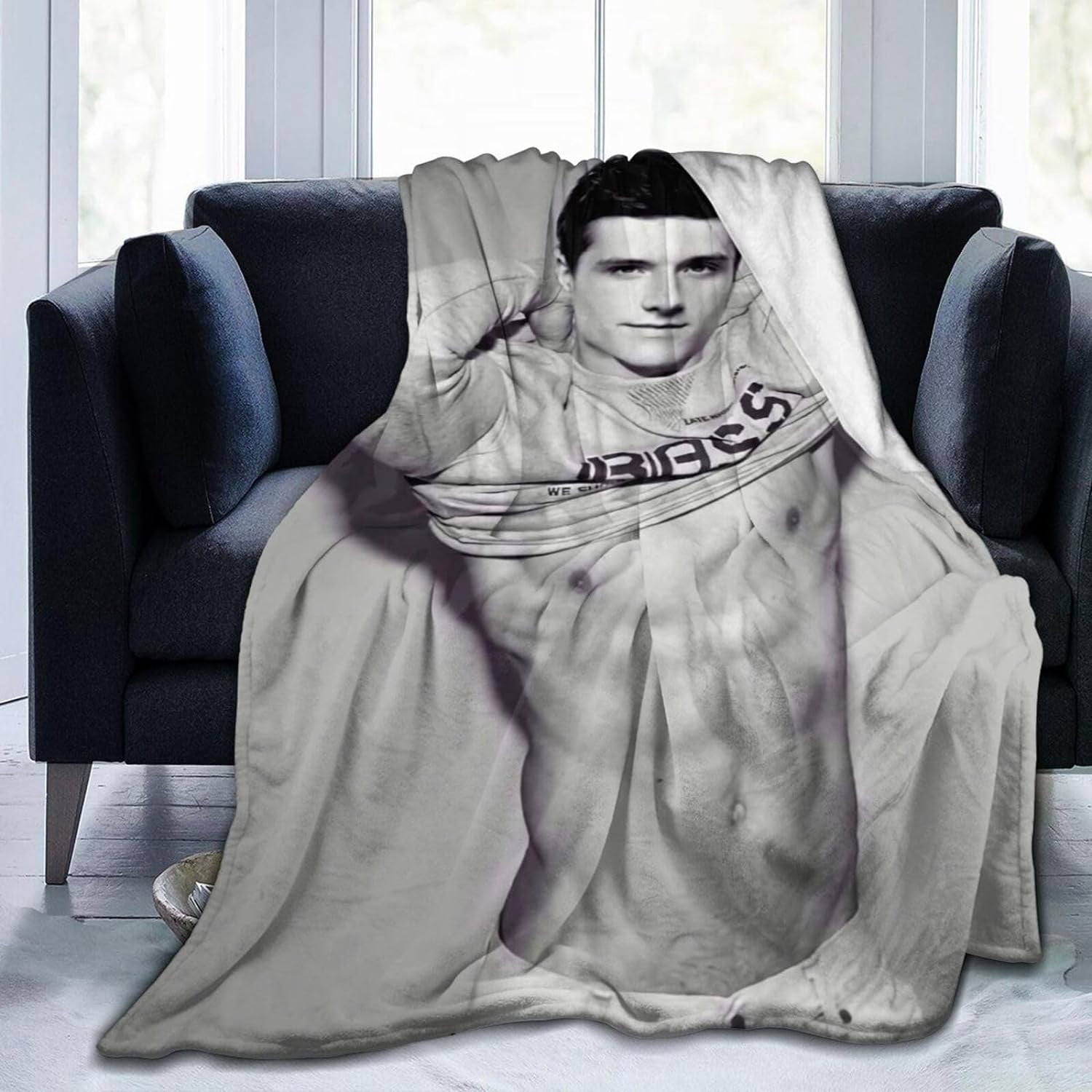 Josh Actor Hutcherson Throw Blanket Soft Plush Travel Blanket for ...