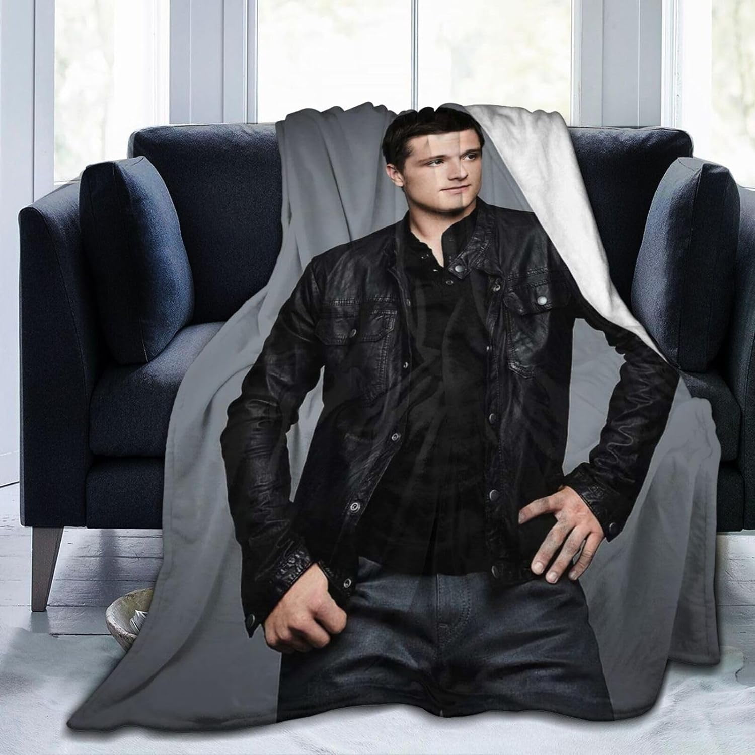 Josh Actor Hutcherson Throw Blanket Soft Plush Travel Blanket for ...