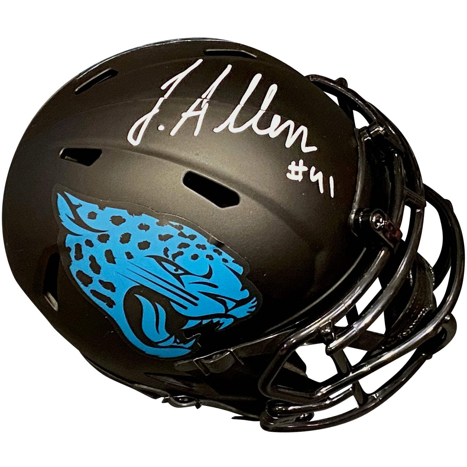 Josh Allen Autographed Jacksonville Jaguars (ECLIPSE Alternate) Mini ...