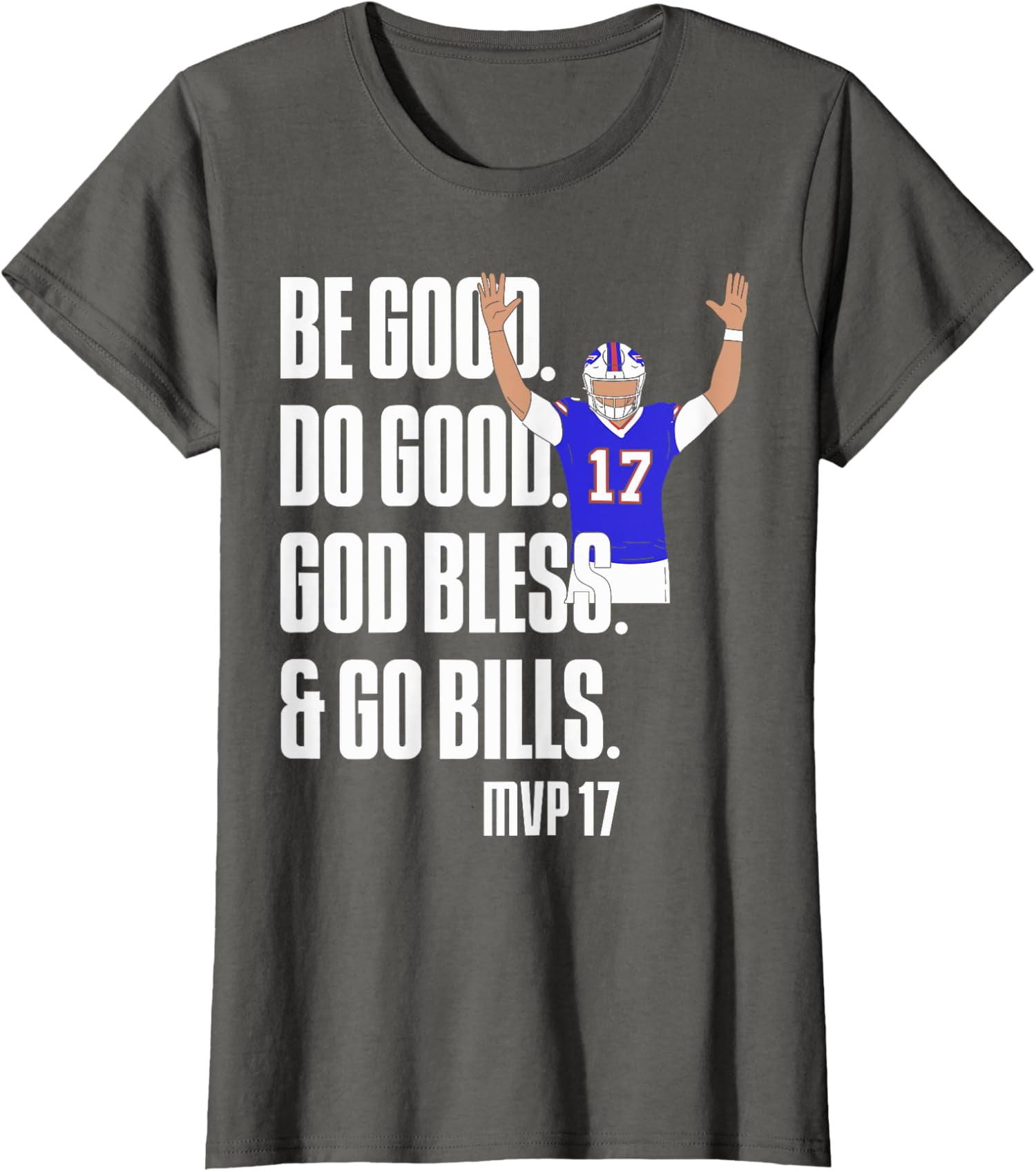 Josh Allen - Be Good, Do Good, God Bless - Go Buffalo Football MVP 17 ...