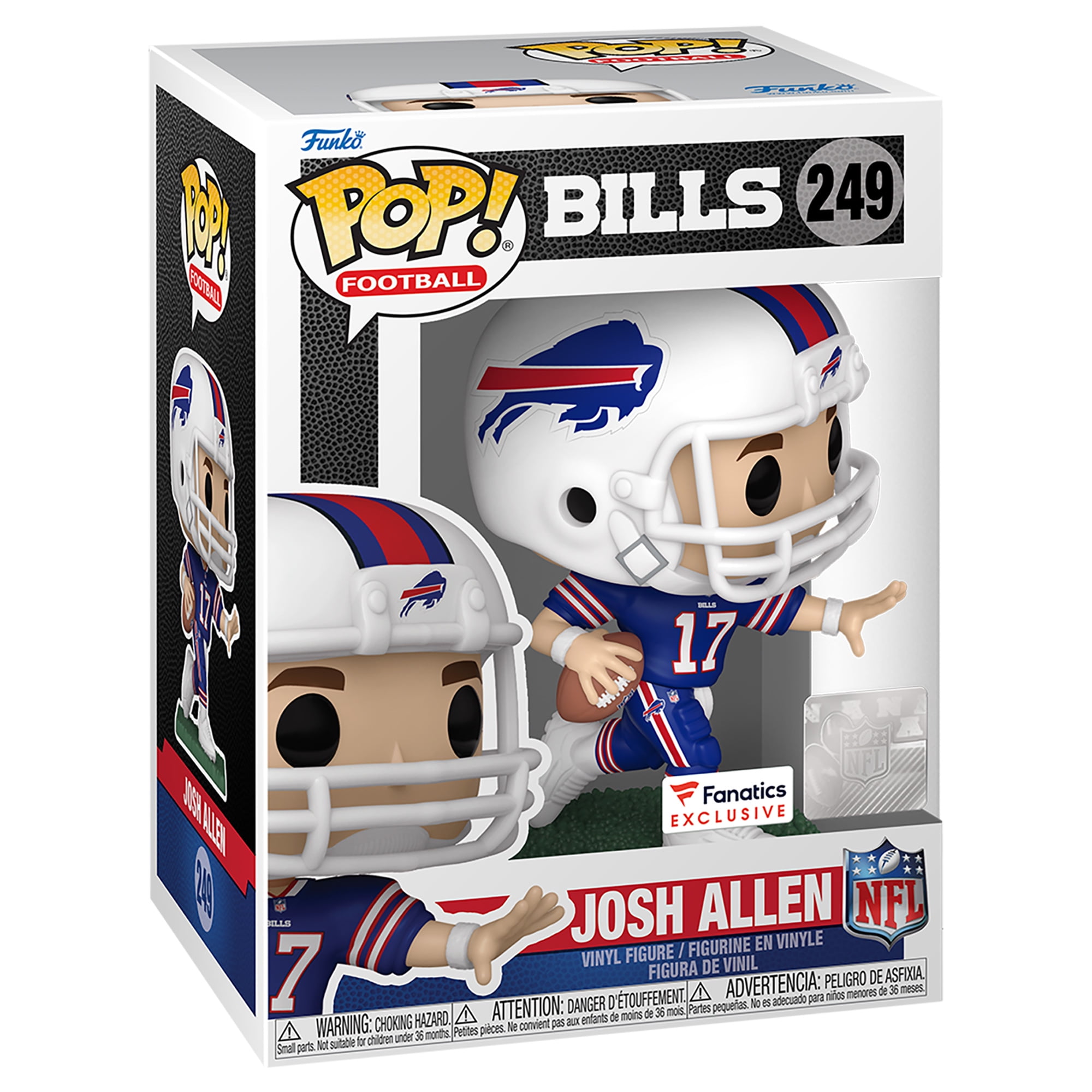 Josh Allen Buffalo Bills #249 Fanatics Exclusive Funko Pop! Vinyl ...