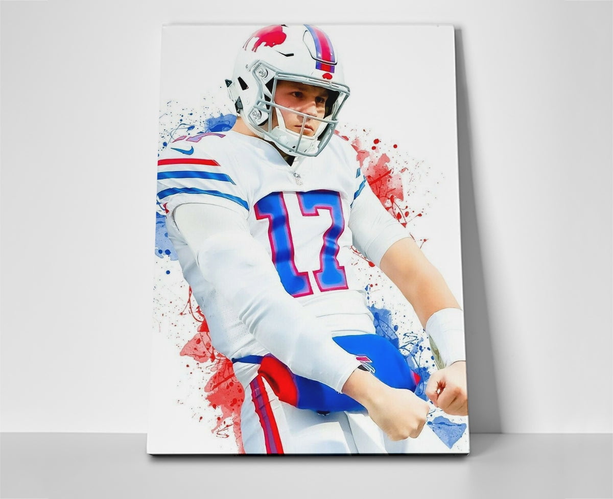 Josh Allen Flex Poster or Wrapped Canvas - Walmart.com