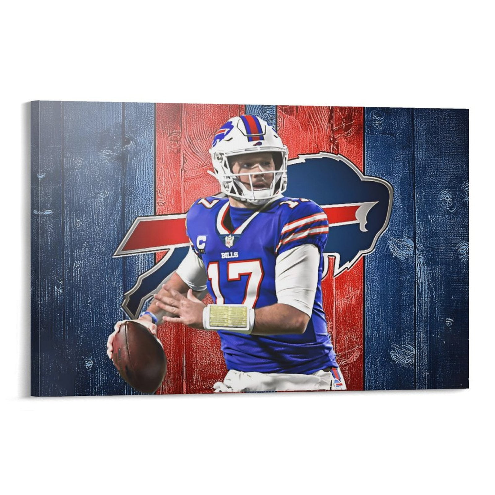 Josh Allen Football Player Art Cool Poster - 副本 Poster Cool Artworks ...
