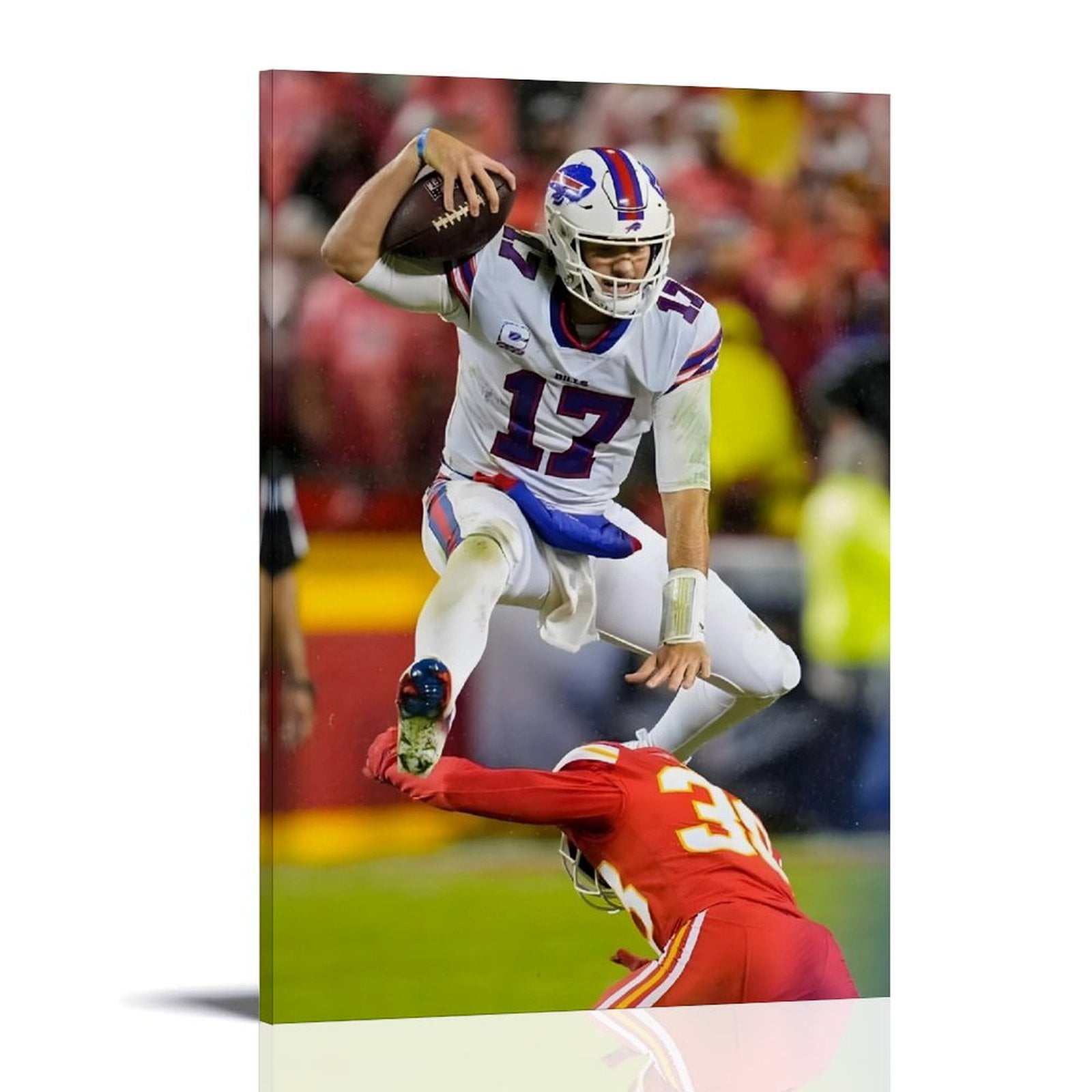 Josh Allen Painting Vintage Poster Picture Print Wall Art Poster ...