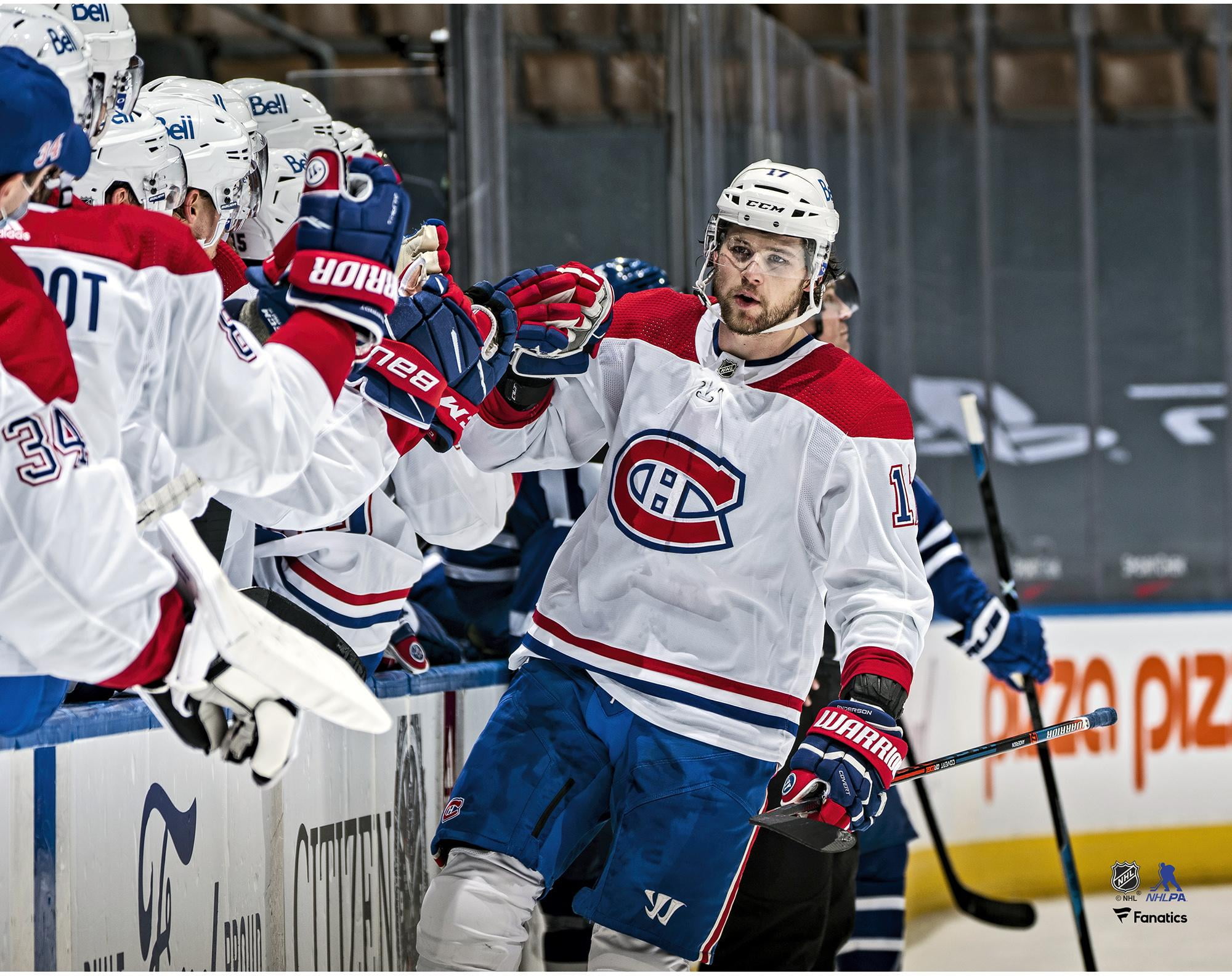 Josh Anderson Montreal Canadiens Unsigned Team Debut Photograph ...