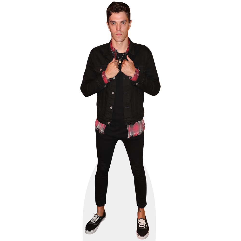 Josh Beech (Black Outfit) Lifesize Cardboard Cutout Standee - Walmart.com