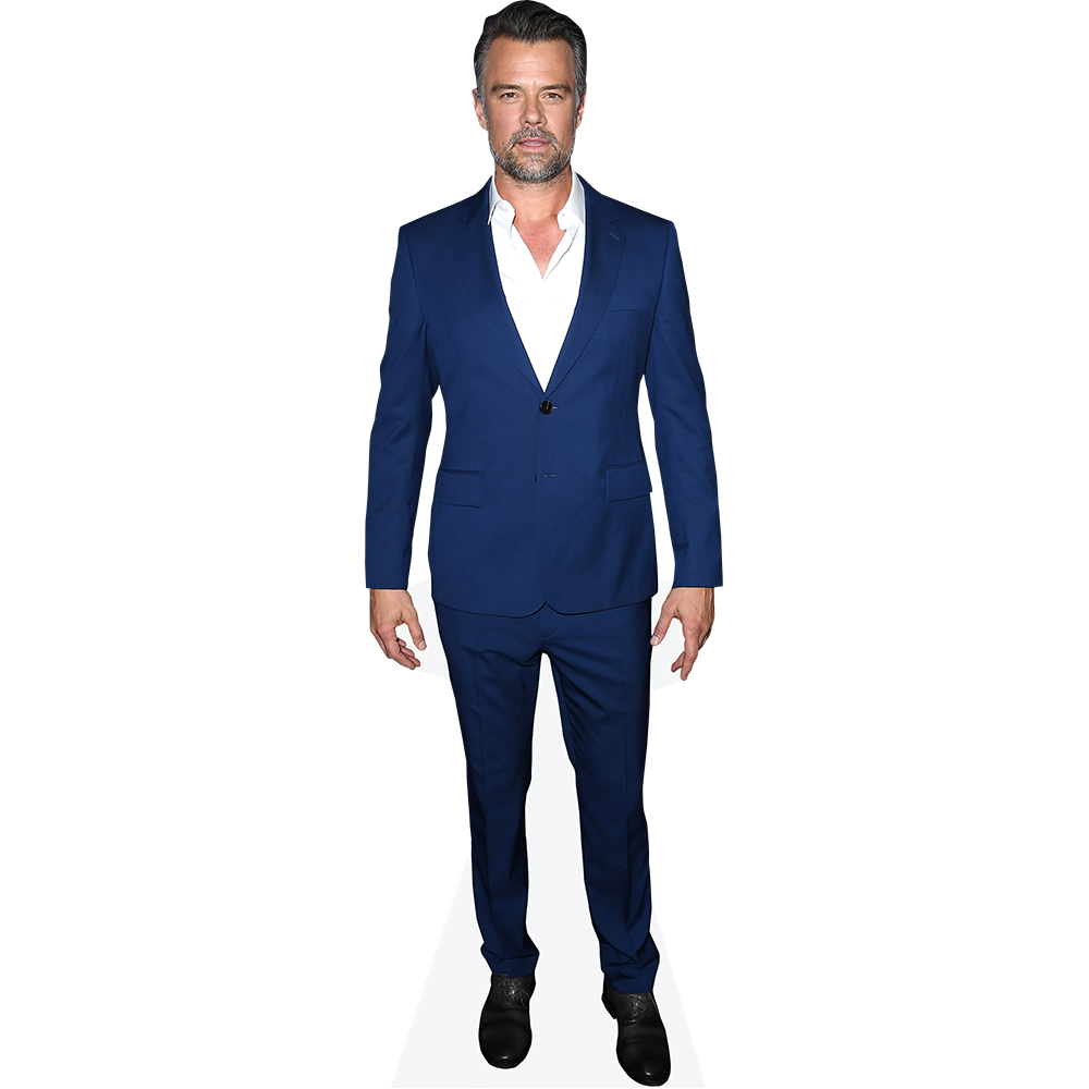 Josh Duhamel (Blue Suit) Mini Cardboard Cutout Standee - Walmart.com