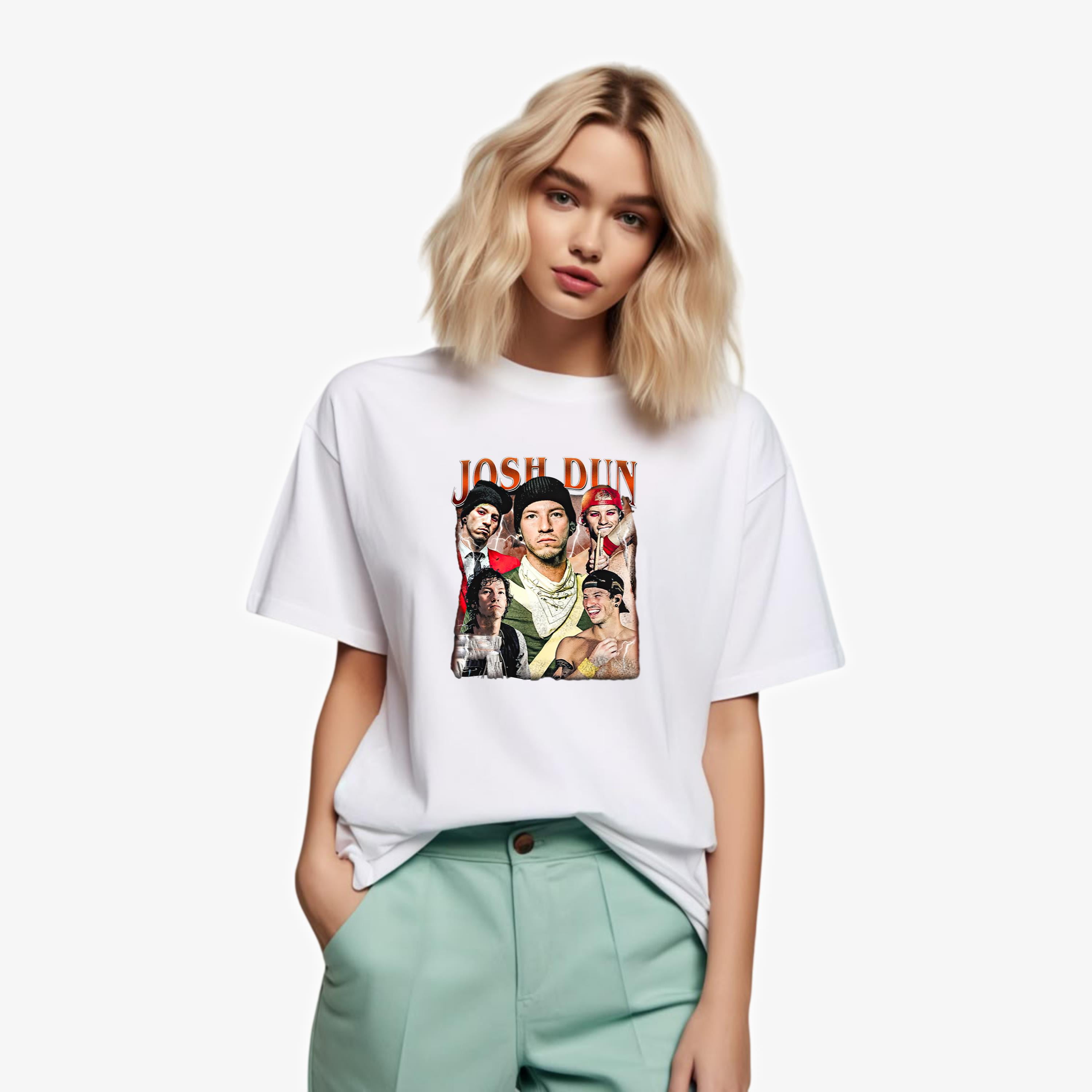 Josh Dun Graphic Best Gift Men Women Hot Trending Fan T-Shirt, for men ...