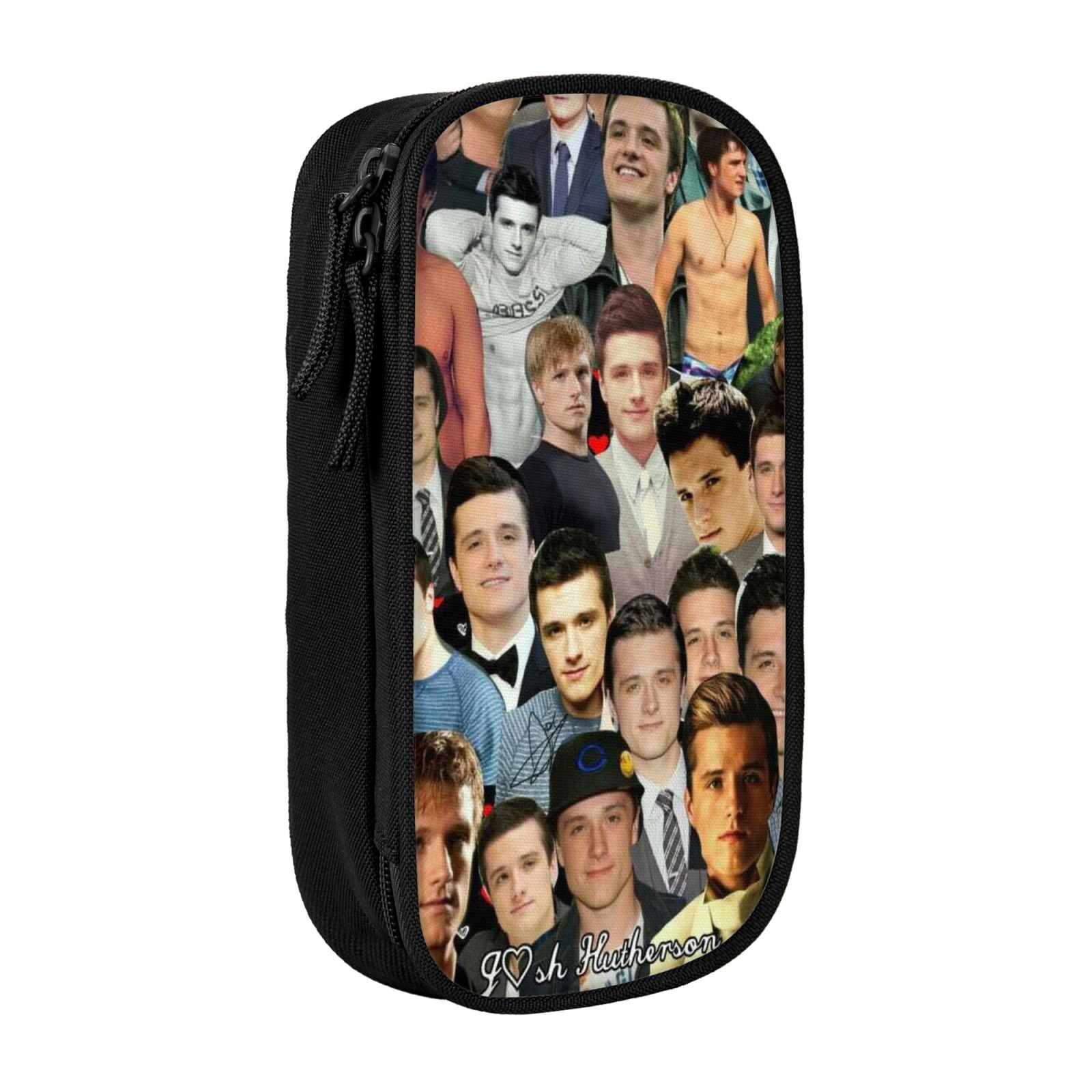 Josh Hutcherson Big Capacity Pencil Pouch Pencil Bag Pencil Case Zipper ...