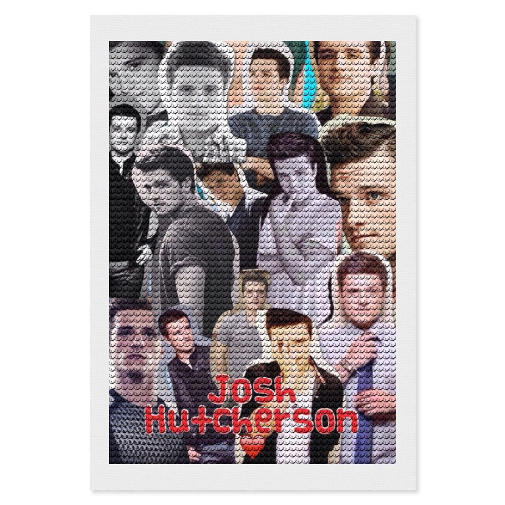 Josh Hutcherson Diamond Art Kits for Adults DIY 5D Diamond Dots Paint ...