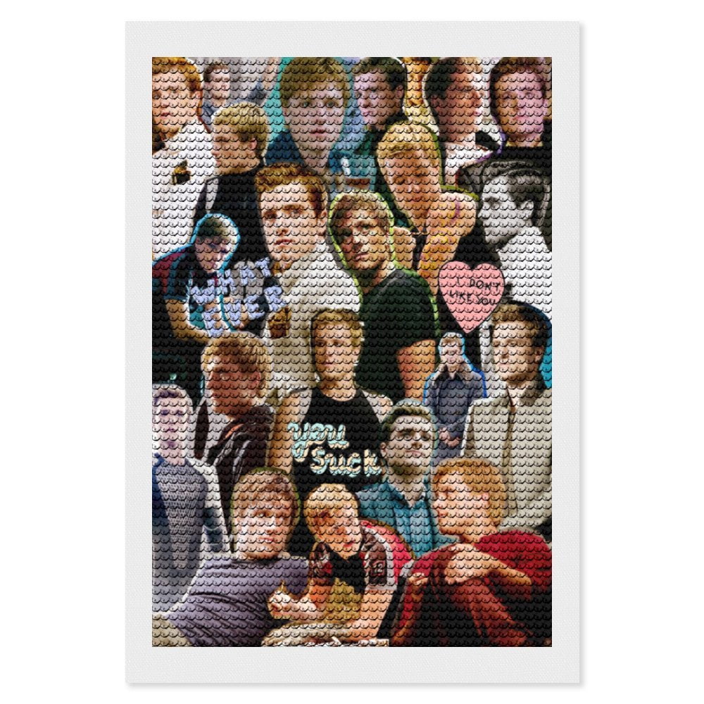 Josh Hutcherson Diamond Art Kits for Adults DIY 5D Diamond Dots Paint ...