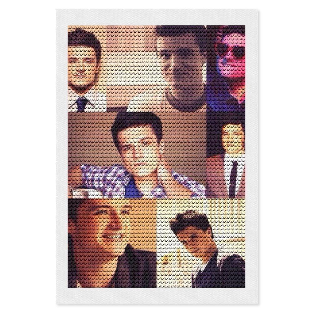 Josh Hutcherson Diamond Art Kits for Adults DIY 5D Diamond Dots Paint ...