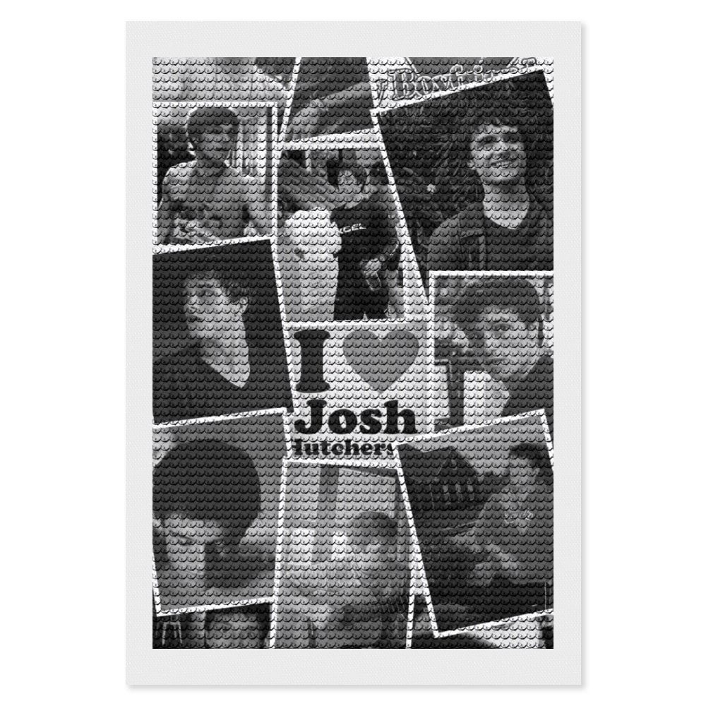 Josh Hutcherson Diamond Art Kits for Adults DIY 5D Diamond Dots Paint ...