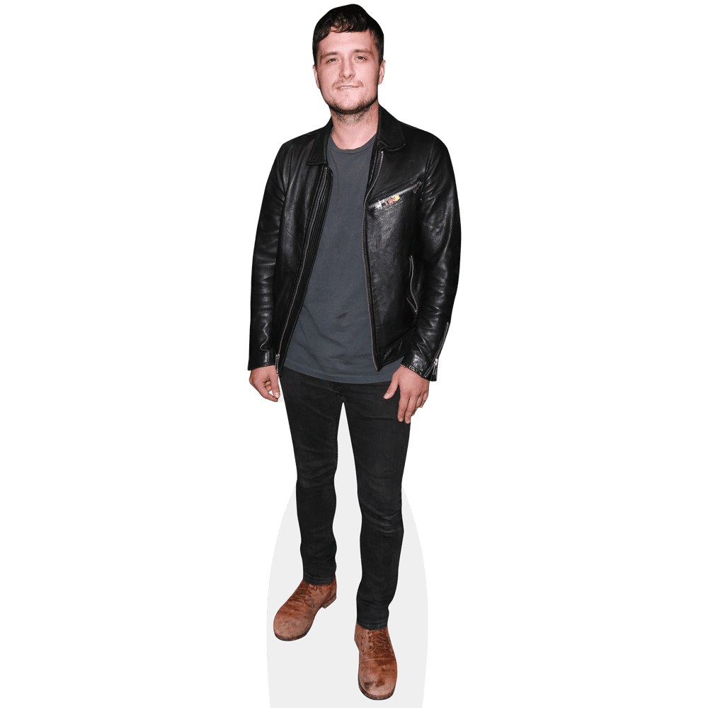 Josh Hutcherson (Leather Jacket) Life Size Cutout. Standee. - Walmart.com