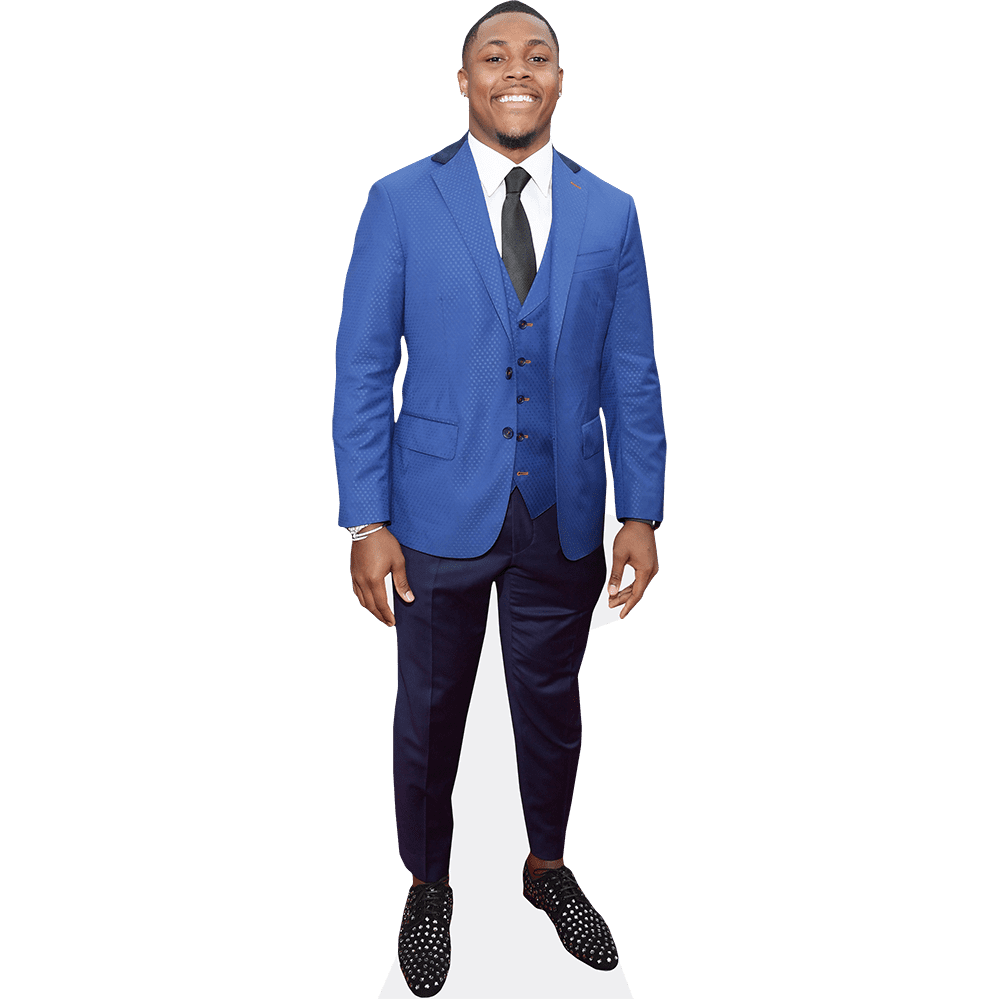 Josh Jacobs (Blue Blazer) Lifesize Cardboard Cutout Standee - Walmart.com