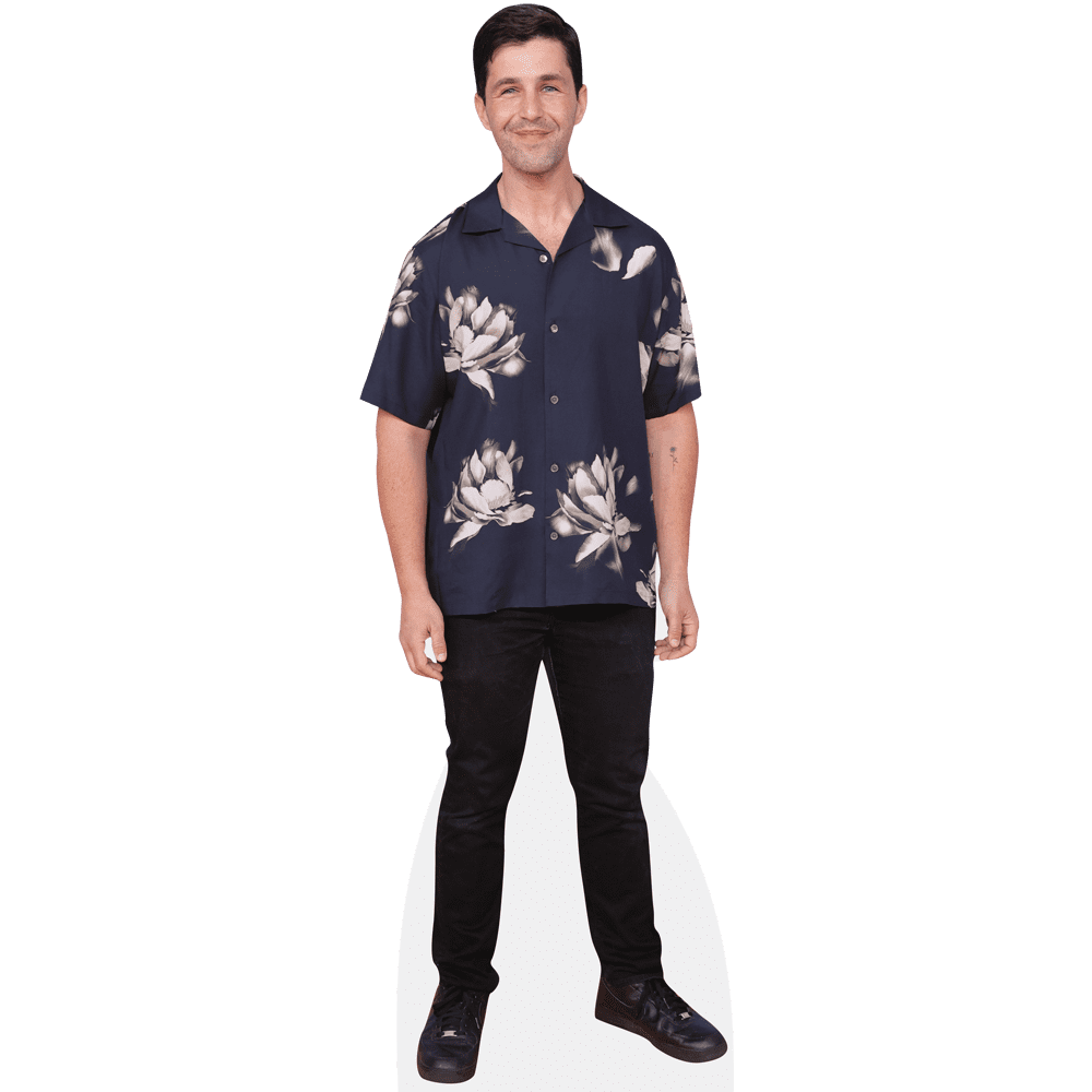 Josh Peck (Floral Shirt) Lifesize Cardboard Cutout Standee - Walmart.com