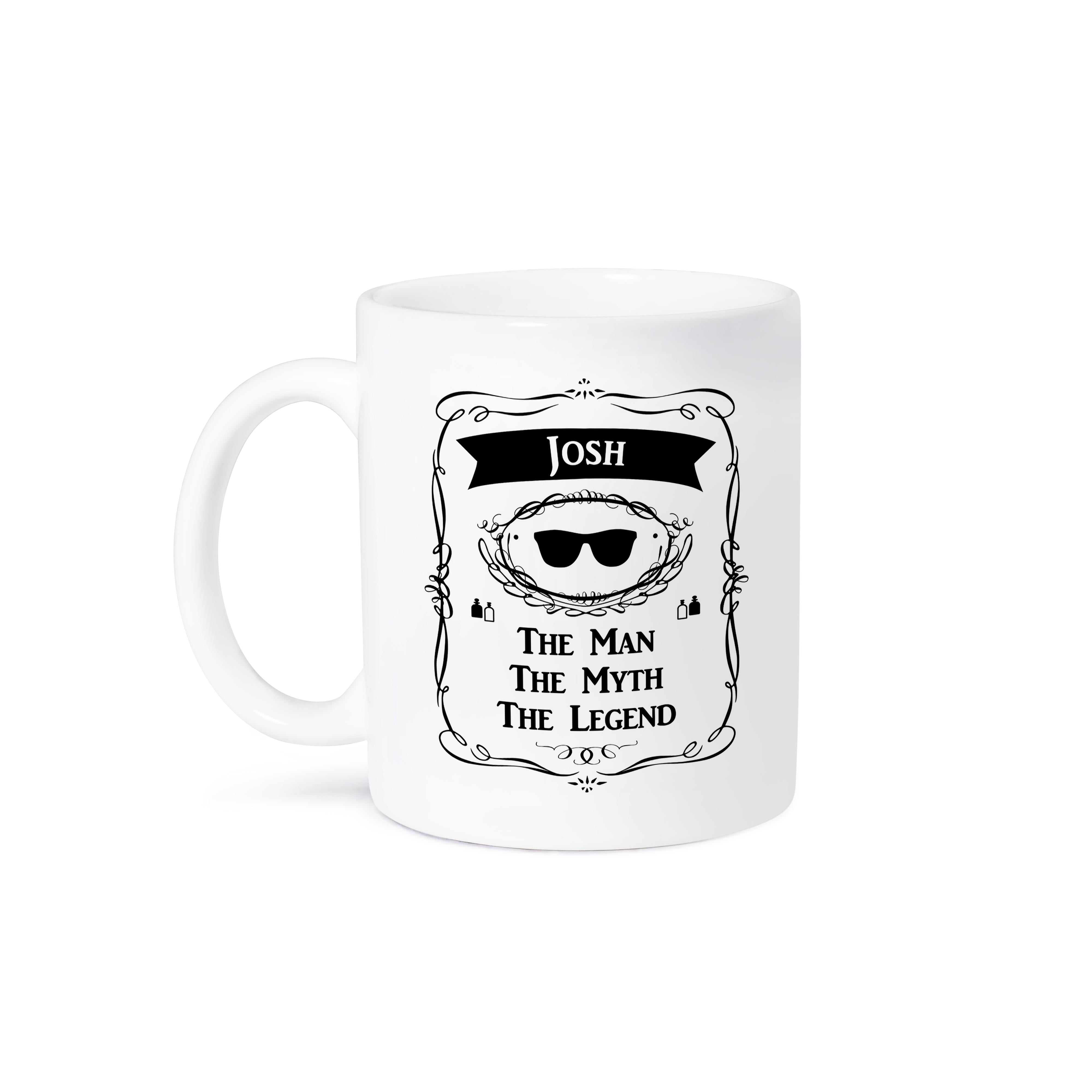 3dRose, Josh - The Man The Myth The Legend - personal name personalized ...