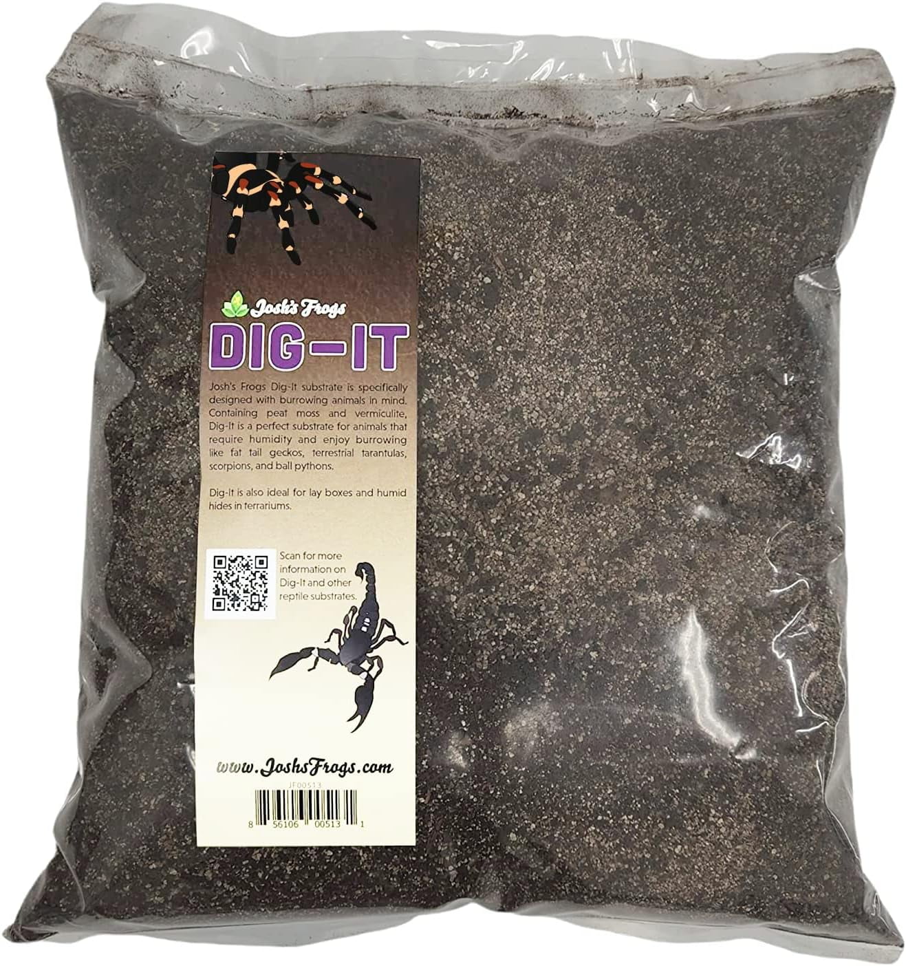 Josh's Frogs Dig-It Burrowing Substrate (10 Quarts) - Walmart.com