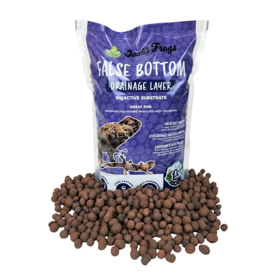 Josh's Frogs, False Bottom, LECA 4 Quarts, Drainage Layer - Walmart.com