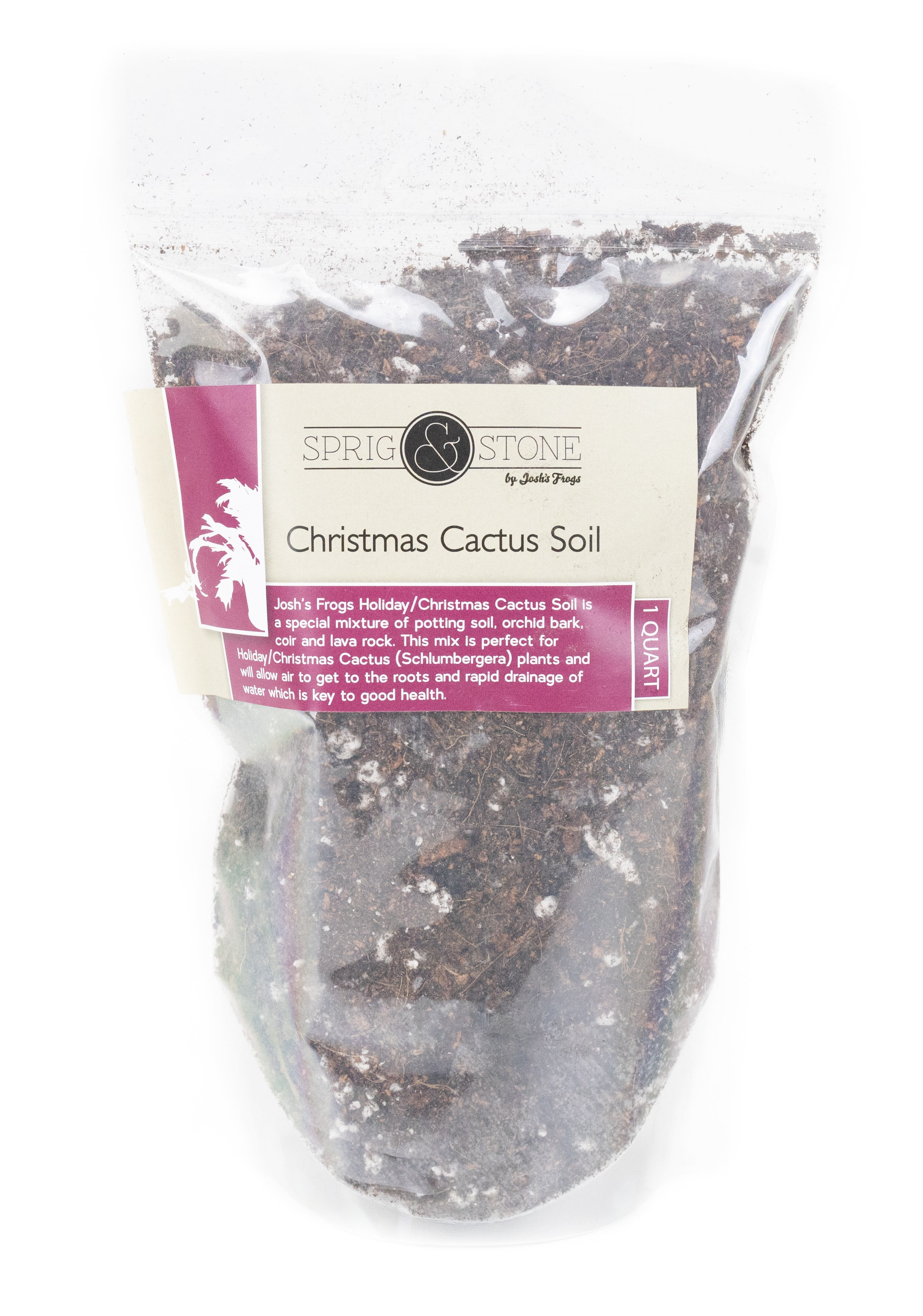 Josh's Frogs Indoor Plant Potting Soil for Holiday/Christmas Cactus (1 ...