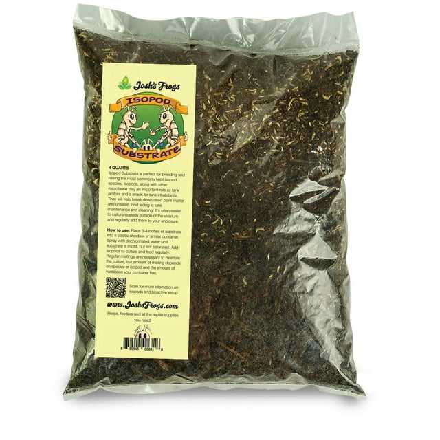 Josh's Frogs Isopod Substrate (4 Quart) - Walmart.com