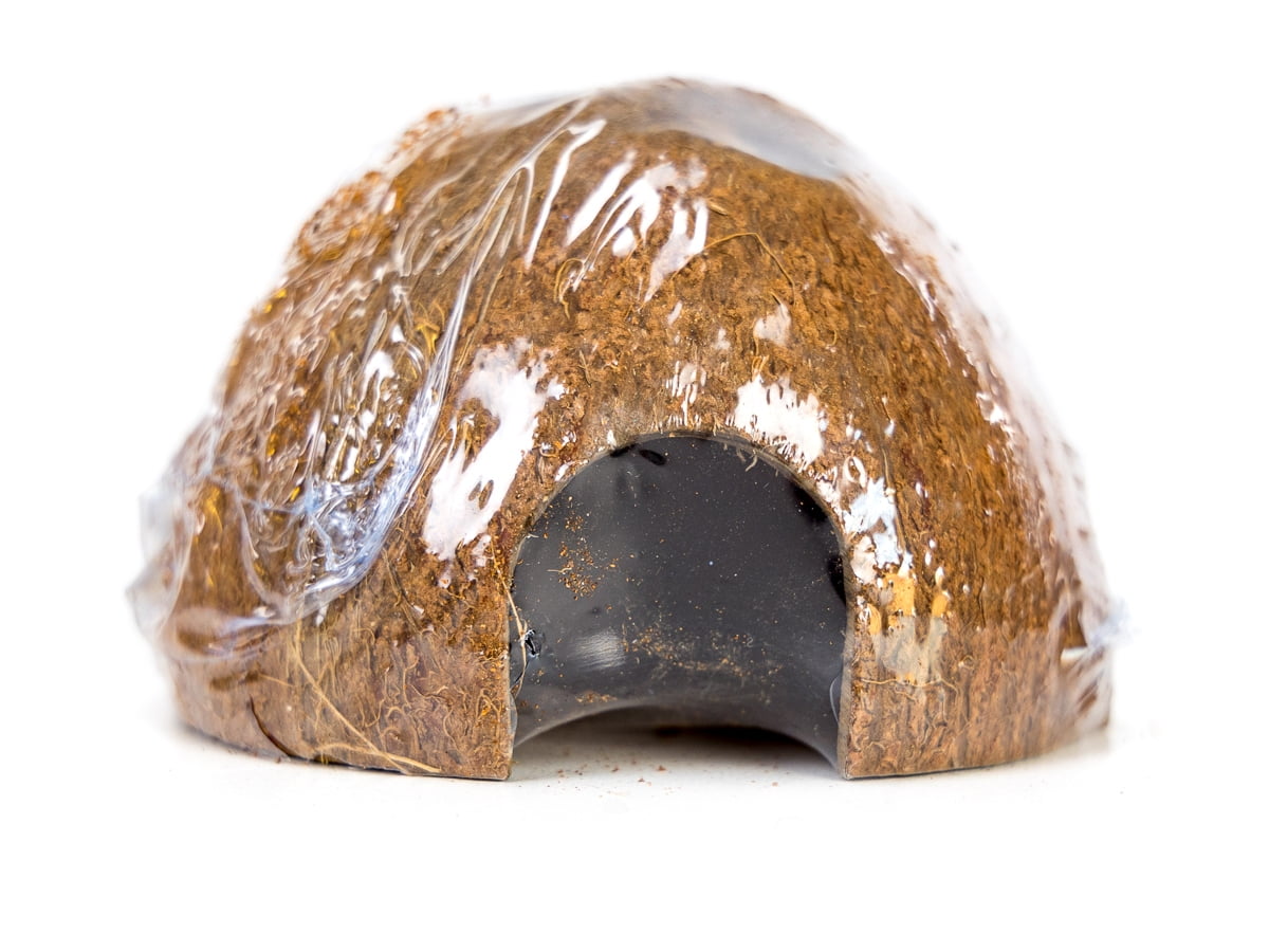 Josh's Frogs Natural Coco Shell Cave - Walmart.com