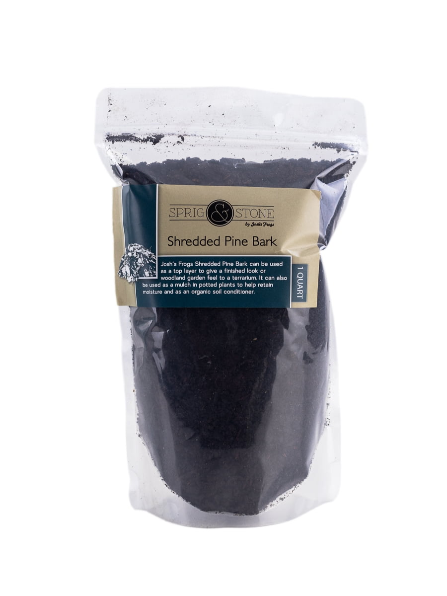 Josh's Frogs Shredded Pine Bark (1 Quart) - Walmart.com