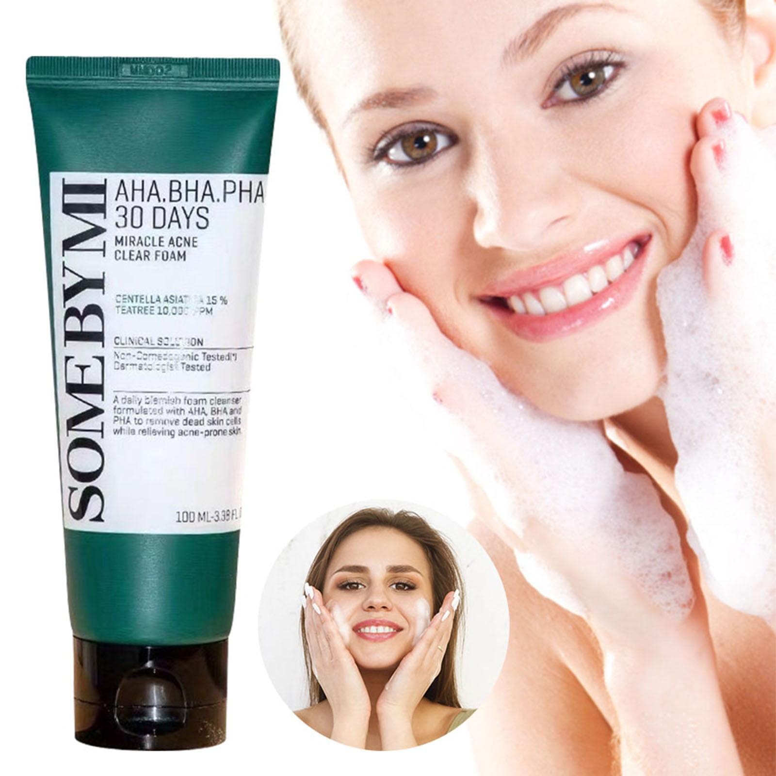 JoshiySOMEBYMI PHA 30 Days Clear Foam 100ml Made From Leaf For Skin ...