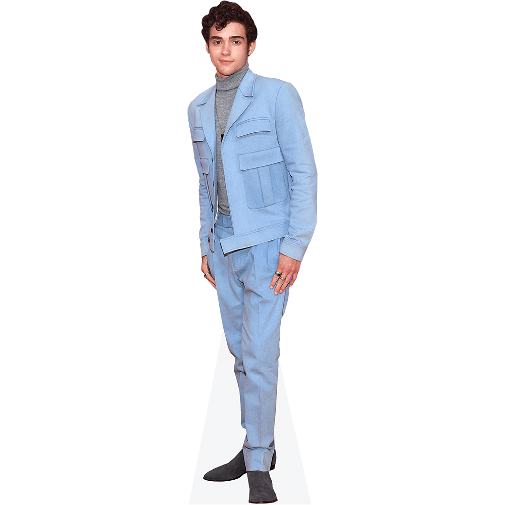 Joshua Bassett Blue Suit Mini Cardboard Cutout Standee