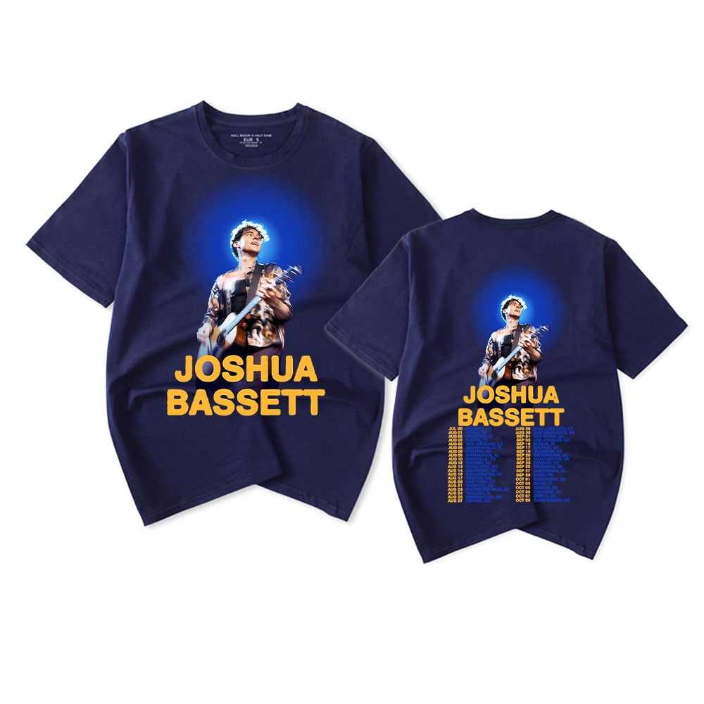 Joshua Bassett T-shirt Golden Years Tour 2024 Women Men Casual Fashion ...