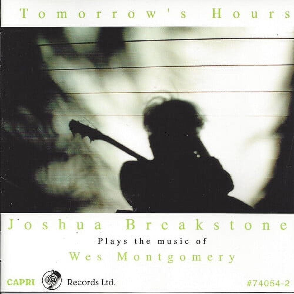 Joshua Breakstone - Tomorrow's Hours - Music & Performance - CD ...