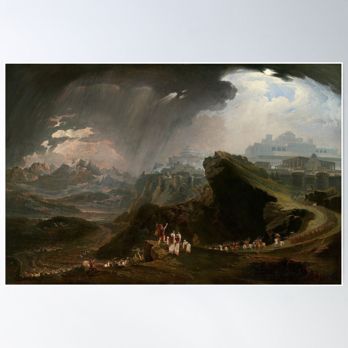 Joshua Commanding The Sun To Stand Still Upon Gibeon | John Martin ...