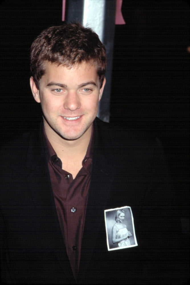 Joshua Jackson (With Picture Of Fellow Cast Member Meredith Monroe ...