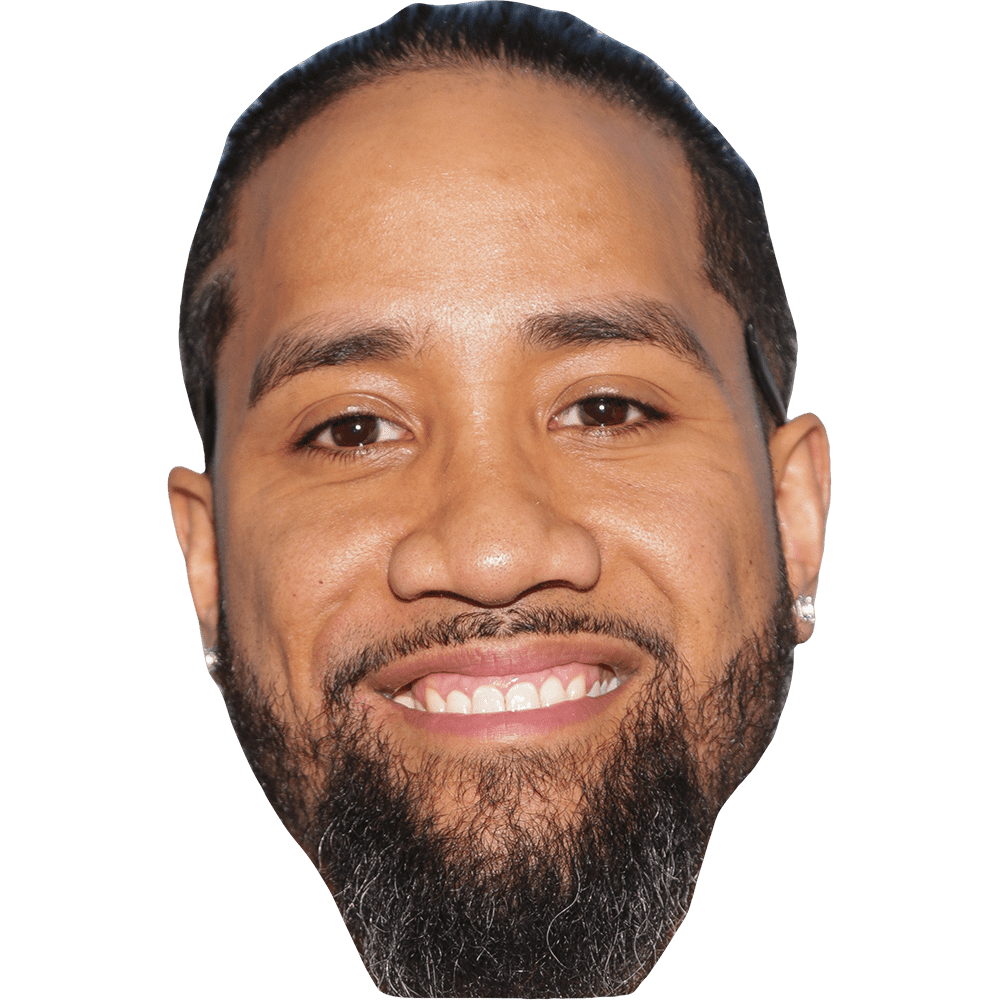 Joshua Samuel Fatu (Smile) Celebrity Mask, Flat Card Face, Fancy Dress ...