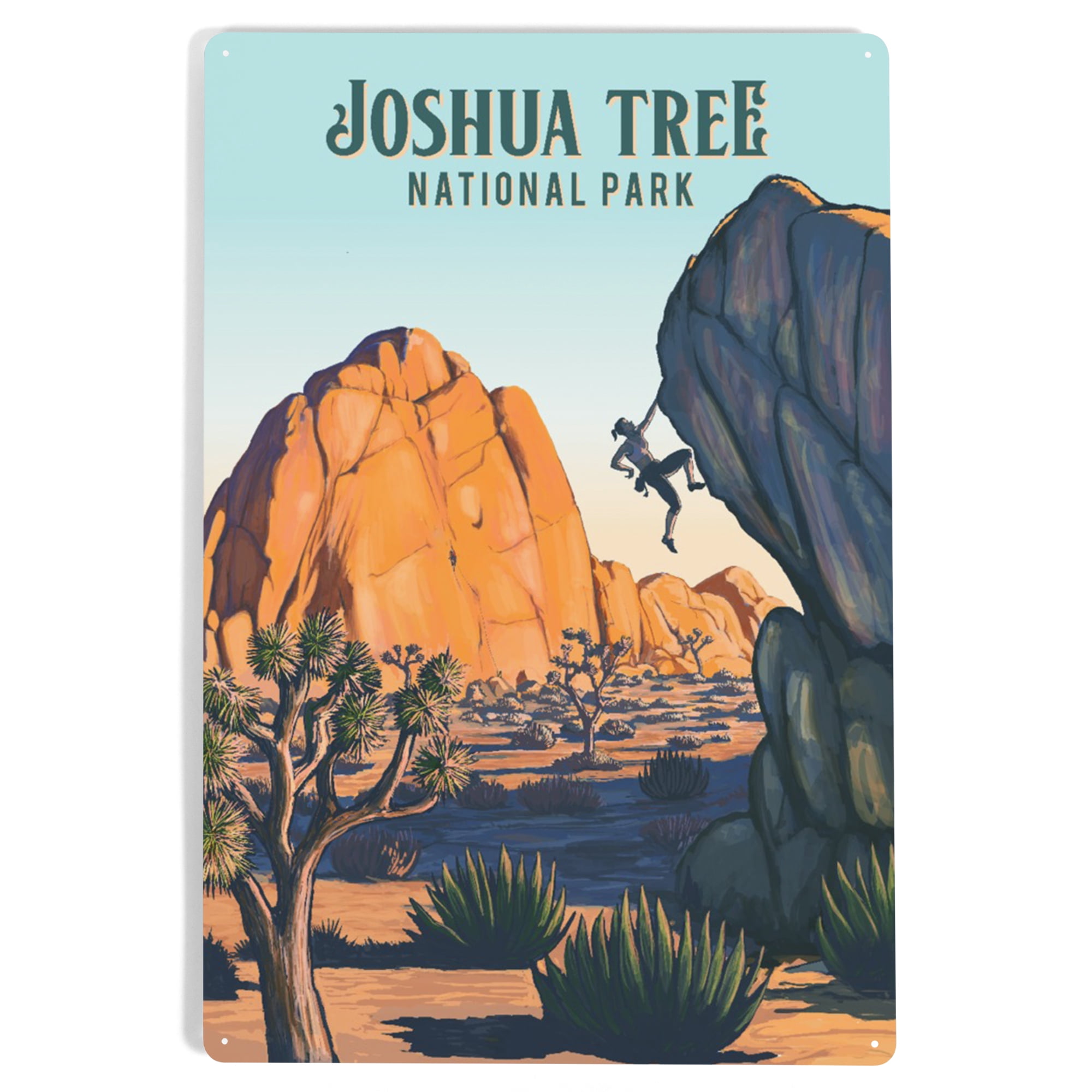 Joshua Tree National Park, California, Painterly National Park Series ...